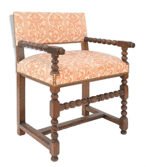 Proantic Chaise à Bras d époque Louis XIII