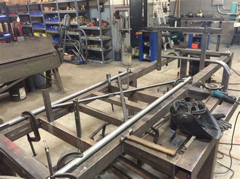 The Beginning Of An Imca Modified Frame