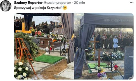 Szalony Reporter chwali się fotkami z pogrzebu Hipokryta roku Vibez
