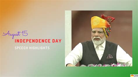 Independence Day 2023 Key Highlights From Pm Modis August 15 Speech