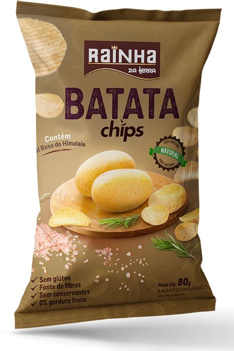 Batata Chips Mandioca Rainha