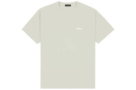 Cursive Small Logo T Shirt