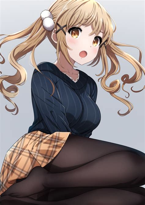 Safebooru 1girl Absurdres Bang Dream Black Pantyhose Blue Sweater