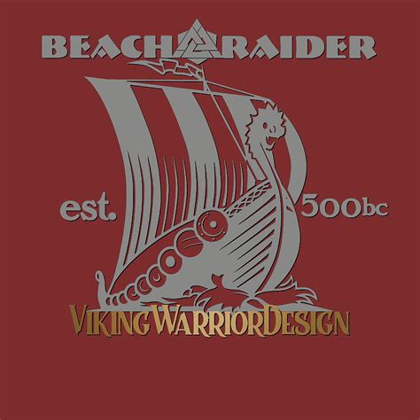 VikingWarriorDesign Nostalgia Painting By Ashley Eva Fine Art America