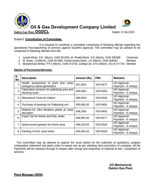 Comittee Letter For Approvals June21 Pdf