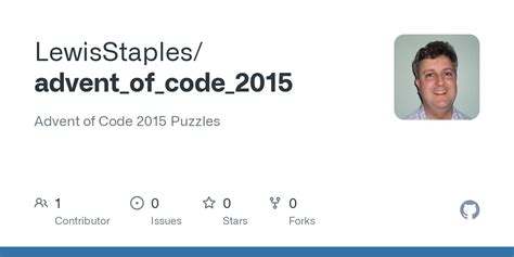 Github Lewisstaplesadventofcode2015 Advent Of Code 2015 Puzzles