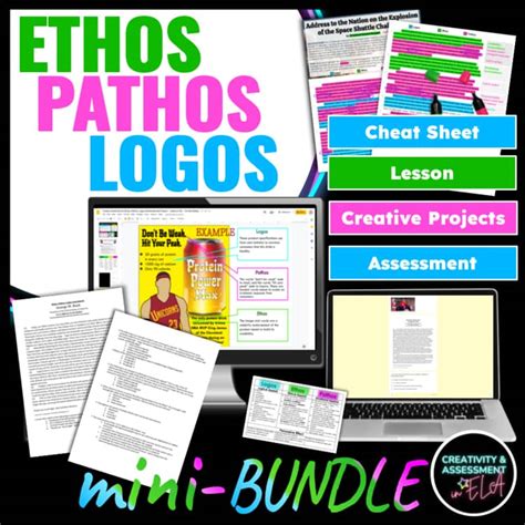 Ethos Pathos Logos Lessons Activities Fun Creative Projects And Assessment Quiz