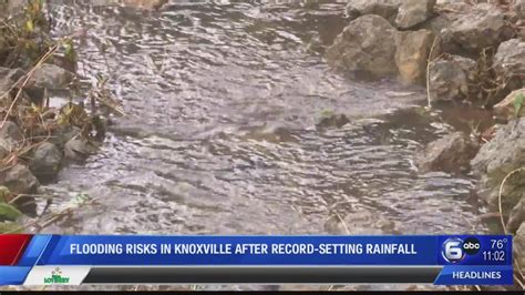 Flooding Risks In Knoxville After Record Setting Rainfall Youtube