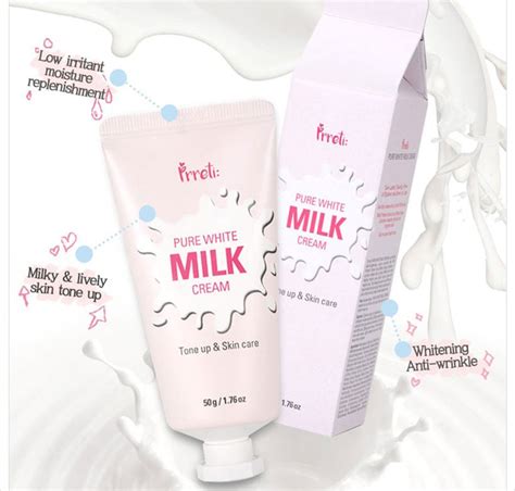 PRRETI Pure White Milk Cream 50g - Pink Shop