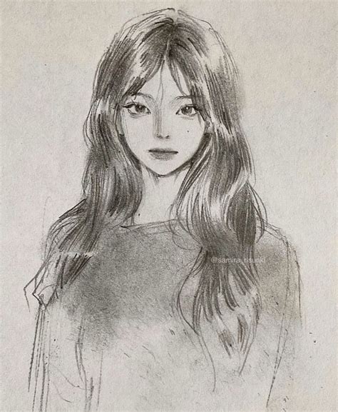 Ig Samirarisunki Sketches Face Drawing Anime Drawings