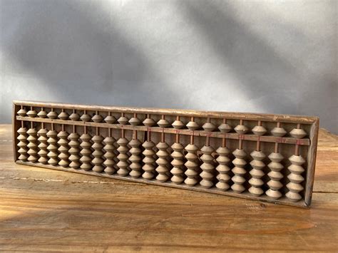 Soroban Vintage Handmade Abacus Natsukashii Nlnatsukashii Nl