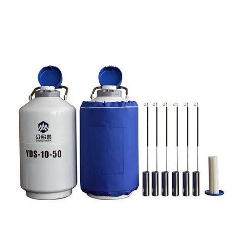 Yds 10 50 Liquid Nitrogen Semen Storage Flask Semen Freezing Container