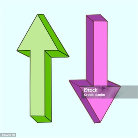 만화 화살표 기호 왼쪽 오른쪽 위로 아래로 거친에 대한 스톡 벡터 아트 및 기타 이미지 거친 검은색 곡선 Istock