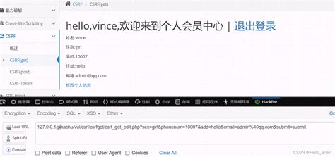 【渗透测试】浅谈 Csrfcsrfpayload Csdn博客