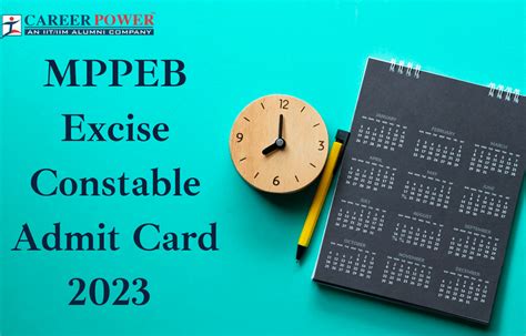 Mp Excise Constable Admit Card 2023 Out Download Link