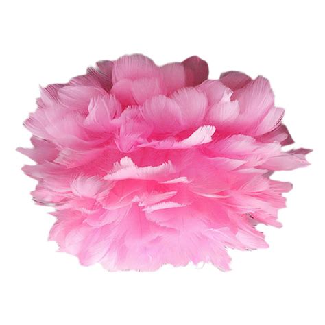 Fityle Artificial Feather Light Shade Lightshade Ceiling Light Shade