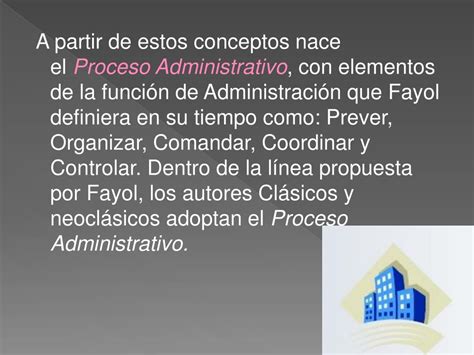 PPT CONCEPTO E IMPORTANCIA DEL PROCESO ADMINISTRATIVO PowerPoint