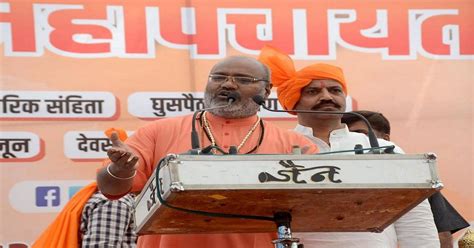 Up Yati Narsinghanand Delivers Yet Another Violence Provoking Speech