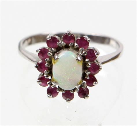 A Ruby Opal Ring Catawiki