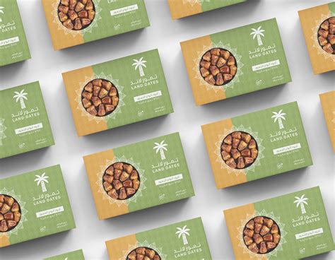 Dates Box Packaging Design Behance