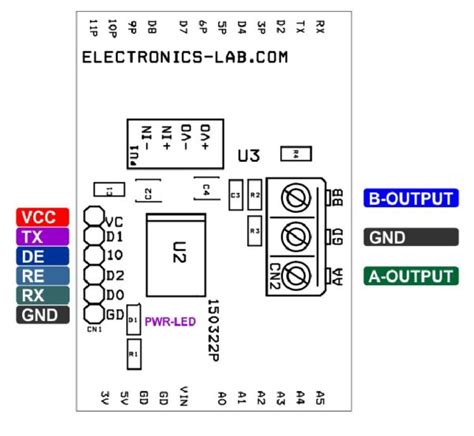 Isolated Rs 485 Transceiver With Level 4 Emc And Full ±42 V Protection Electronics Lab