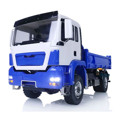 LESU Camion Benne Basculante RC Hydraulique Voiture Benne Basculante