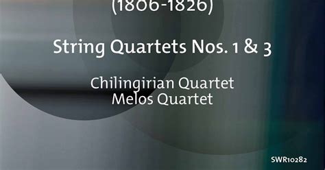 Diabolus In Musica Arriaga String Quartets Nos 1 3 Chilingirian