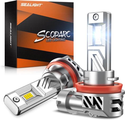 Amazon SEALIGHT H9 H8 H11 LED Bulb For Fog Light And