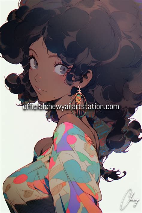 Artstation Beautiful Dark Skinned Girls Artworks