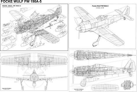 Pin En Focke Wulf Fw 190 Fw 190d Y Ta 152