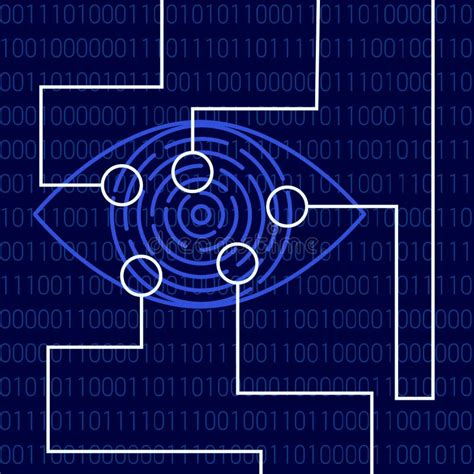 Eye Iris Recognition Biometric Scanning System For Human Eye Iris Eye