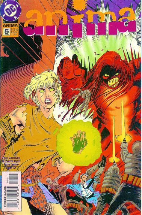 Anima 5 Dc Comics Comics Book Cover