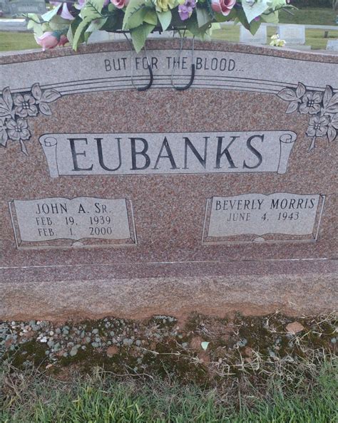 John A Eubanks Sr 1939 2000 Find A Grave Memorial