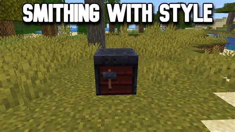 How To Get Smithing With Style Advancement In Minecraft Quick Tutorial YouTube