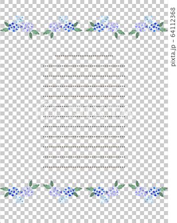 繡球花文具 插圖素材 64112368 PIXTA圖庫