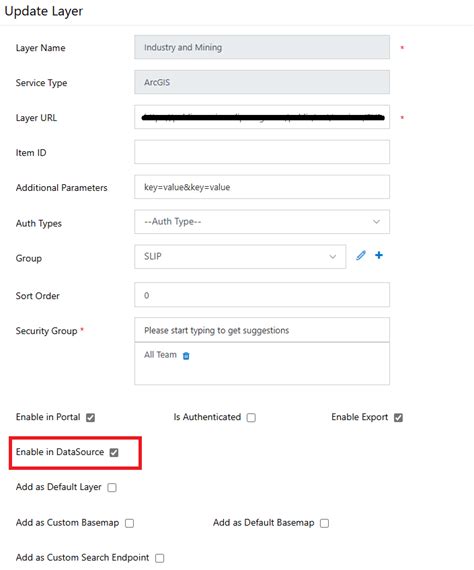 D365 Arcgis Configuration Data Source Configuration Maptaskr Docs