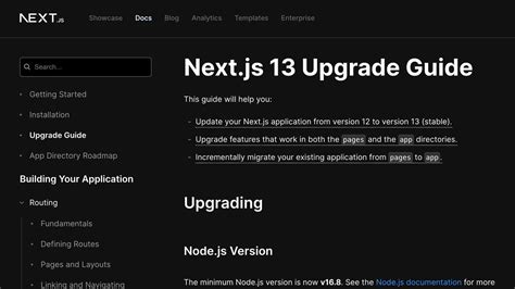 Upgrading To Nextjs 13 And Opting In To The App Directory Beta