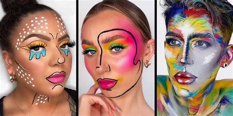 Cool Face Makeup Designs Saubhaya Makeup