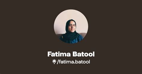 Fatima Batool Twitter Linktree