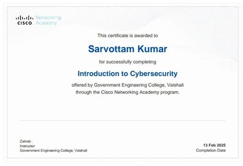 Cybersecurity Cisconetworkingacademy Learning Softwareengineering