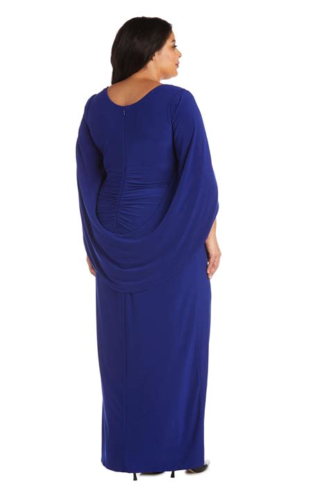Black Randm Richards 5899w Long Formal Plus Size Dress For 6499 The