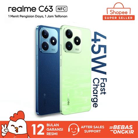 Jual Realme C NFC GB GB Garansi Resmi Realme Indonesia C C C Shopee