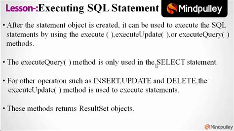 064 Executing Sql Statement Advance Java Beginners To Expert Youtube