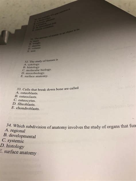 Solved 1 A Connective Tissue Sheath Around Cartilage Is The