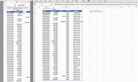 How Can I Use Spill Range With Second Or Third Column Of Filter