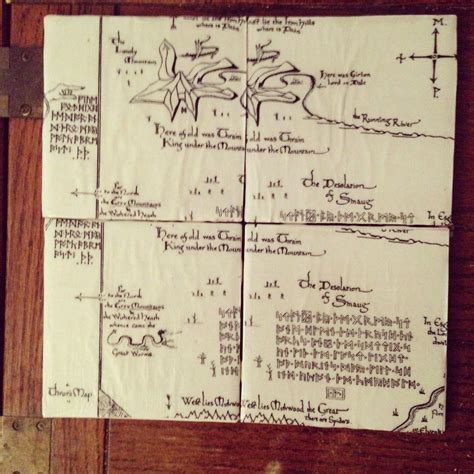 My Girlfriend Made Me These Awesome Hobbit Themed Coasters What Do You Think R Thehobbit