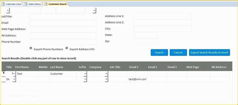Database Templates Free Download Of Access Client Database Template Moonwalkgroup