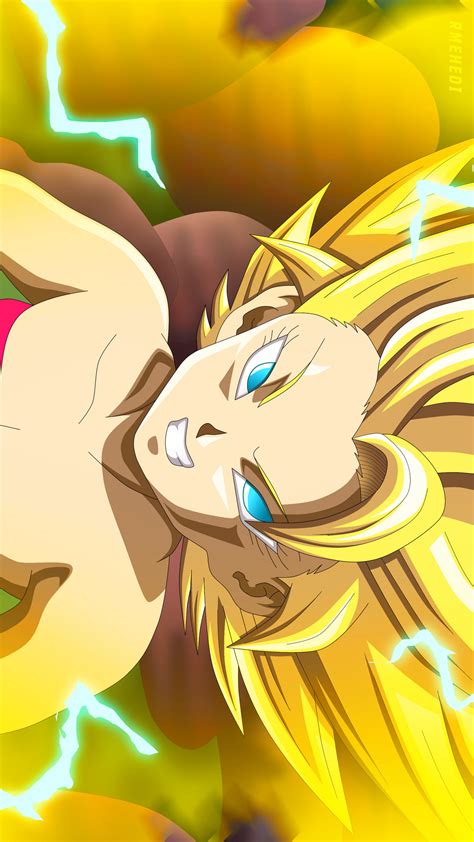 Caulifla Ssj2 Aura By Davidferres On Deviantart