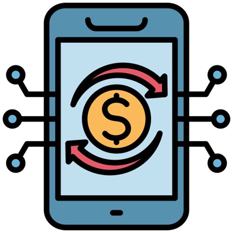 Digital Transaction Generic Color Lineal Color Icon Freepik