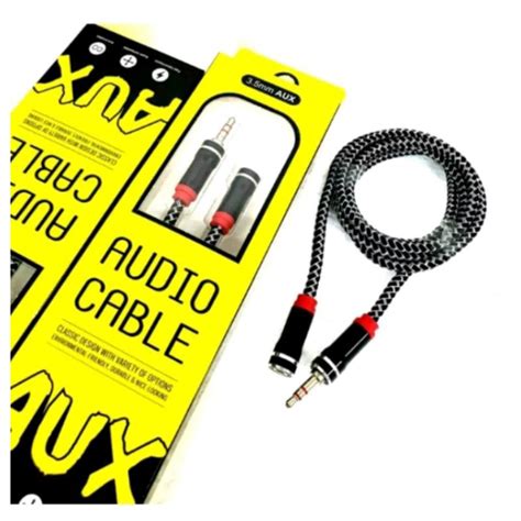 Jual Kabel Sambungan Audio Aux Jack Mm Shopee Indonesia